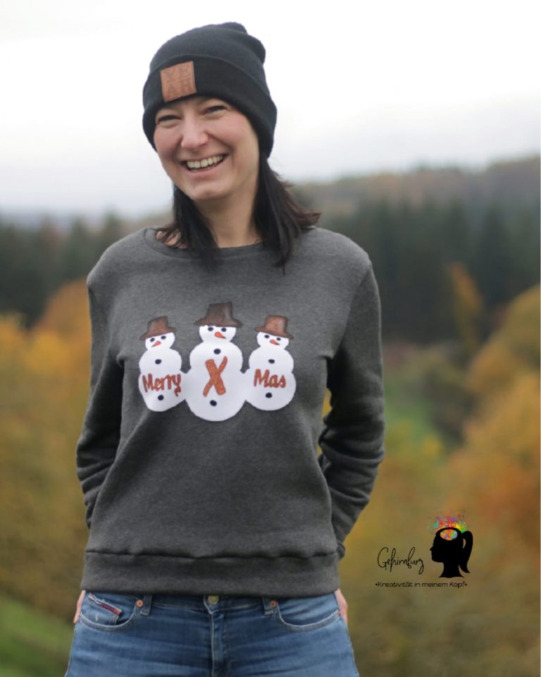 Applikationsvorlage Blue X Mas