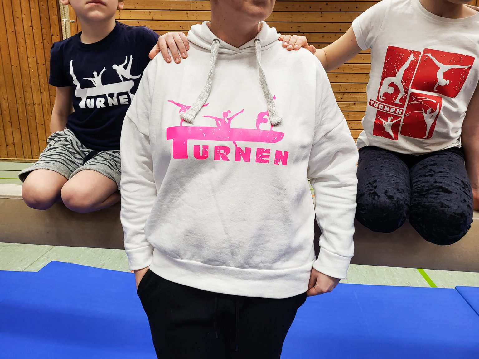 Plottervorlage Turnen XXL