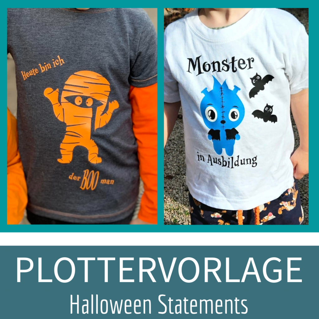 Plottervorlage Halloween Statements
